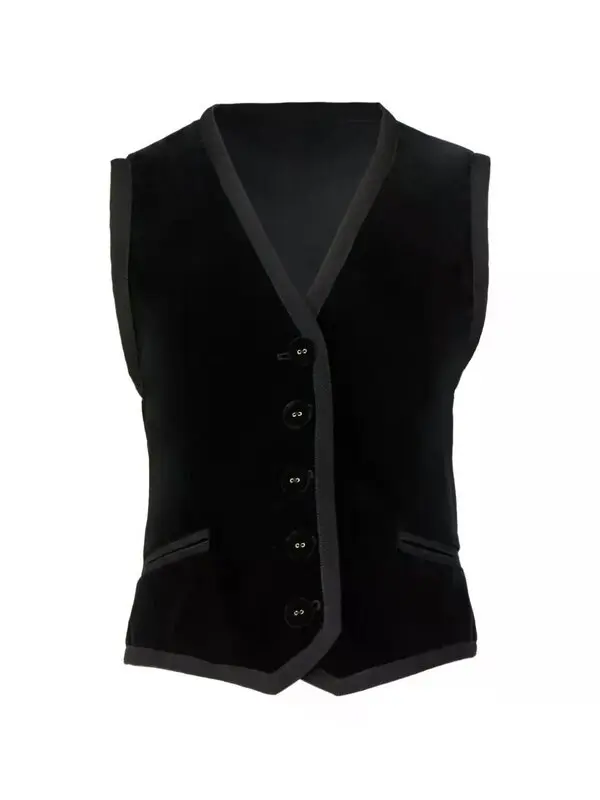 Costarellos Jetta Velvet Waistcoat