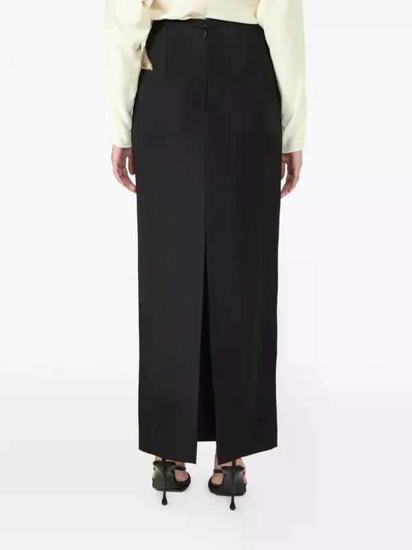 Costarellos Nirvelli Crystal-embellished Maxi Skirt