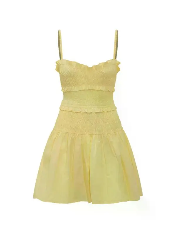 Michael Kors Smocked Mini Dress
