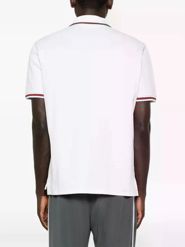 Gucci Striped-detail Polo Shirt