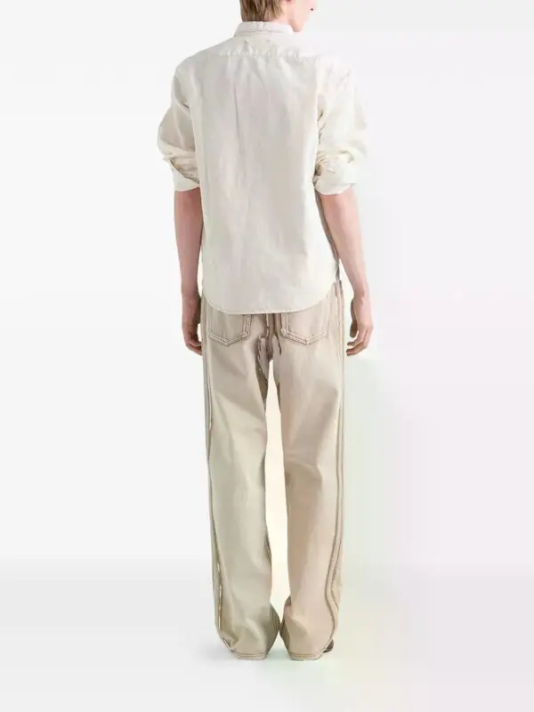 Prada Bull Denim Five-pocket Jeans - Neutrals