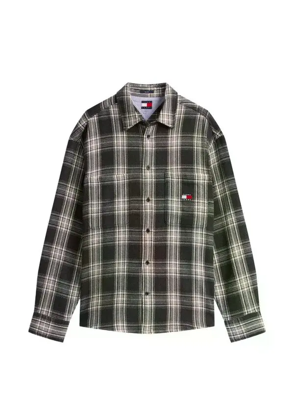 Tommy Hilfiger Plaid Chest-pocket Overshirt