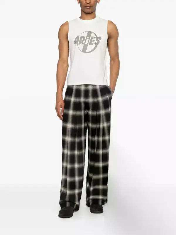 Aries Logo Graphic Muscle Vest
