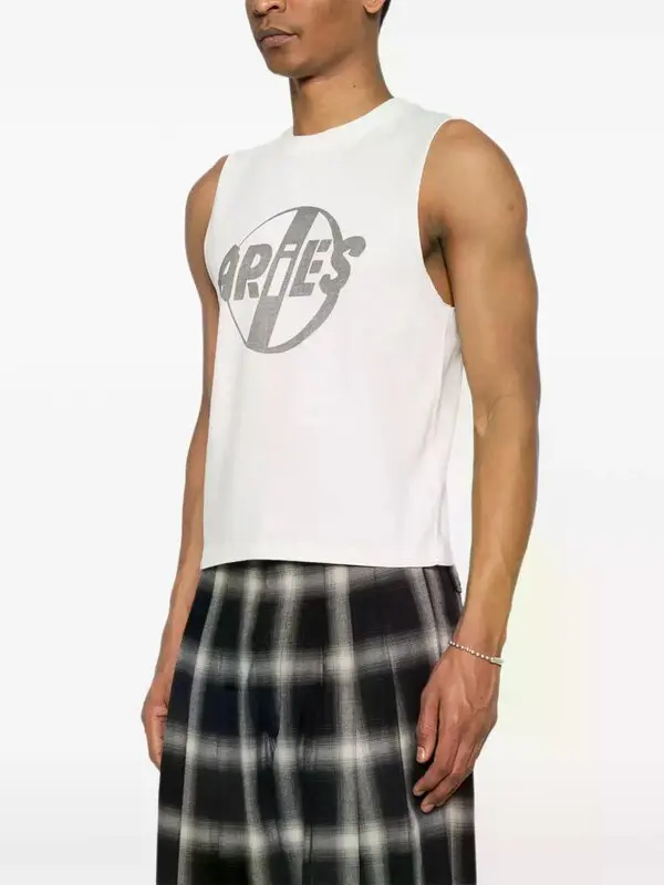 Aries Logo Graphic Muscle Vest