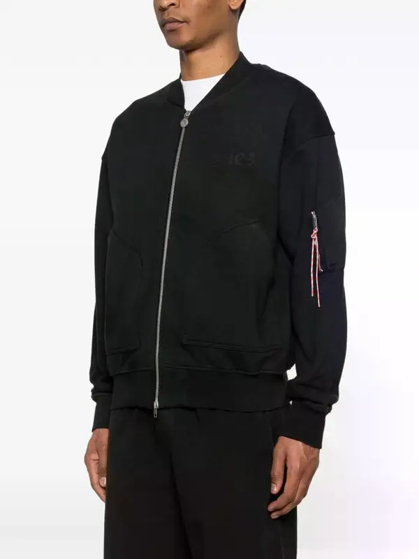 Aries Temple Faded Bomber Jacket