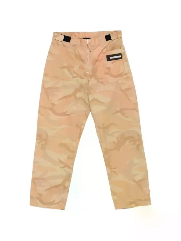 Aries Camouflage Print Overdyed Trousers