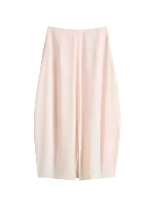 TOTEME Seam-detail Midi Skirt - Pink