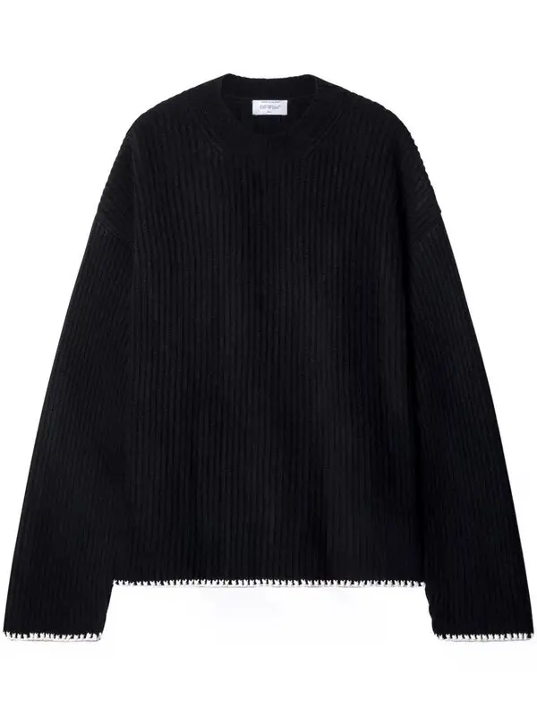 Off-White Contrasting-trim Jumper