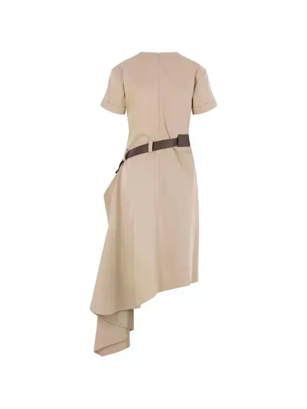 Loewe Belted Draped Dress