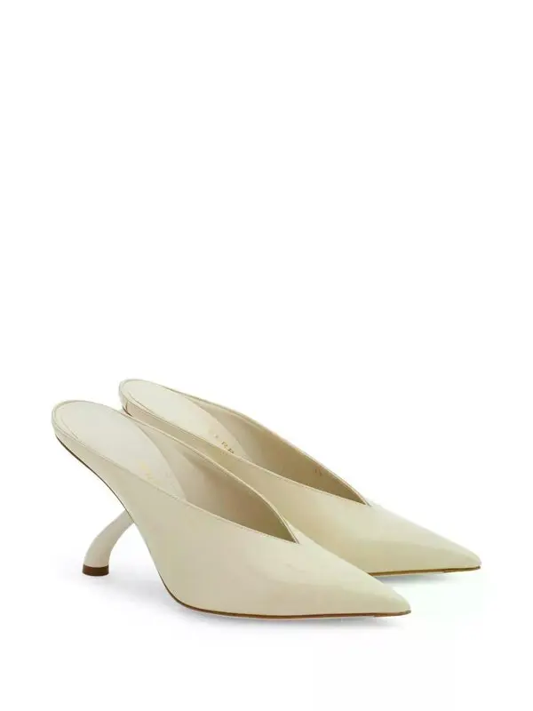 FERRAGAMO S-shaped Heeled Mules