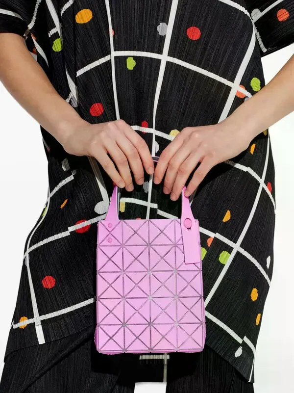 Issey Miyake Prism Plus Geometric Tote Bag - Pink