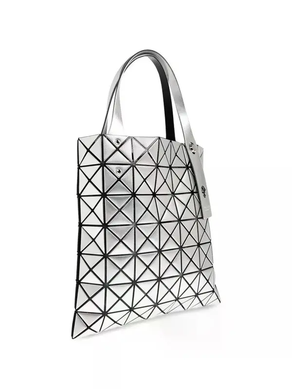 Issey Miyake Geometric Tote Bag - Silver