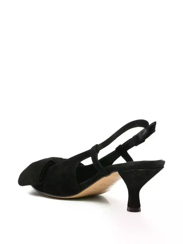POMME D´OR Henriette Bow-detail Slingback Pumps