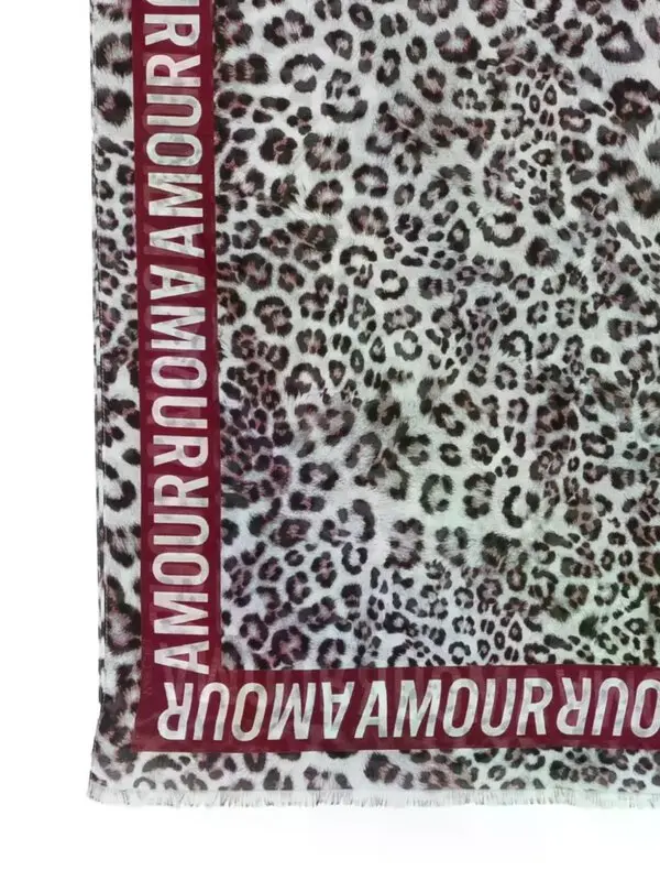 MARCCAIN Animal-print Scarf