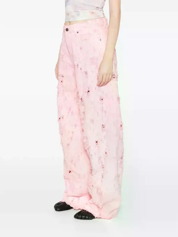 HAIKURE Bethany Bull Distressed Jeans