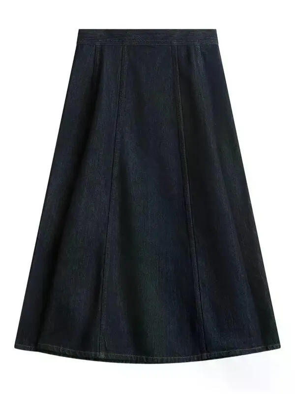 Tommy Hilfiger A-line Panelled Midi Skirt