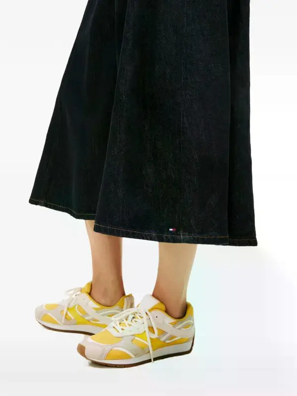 Tommy Hilfiger A-line Panelled Midi Skirt