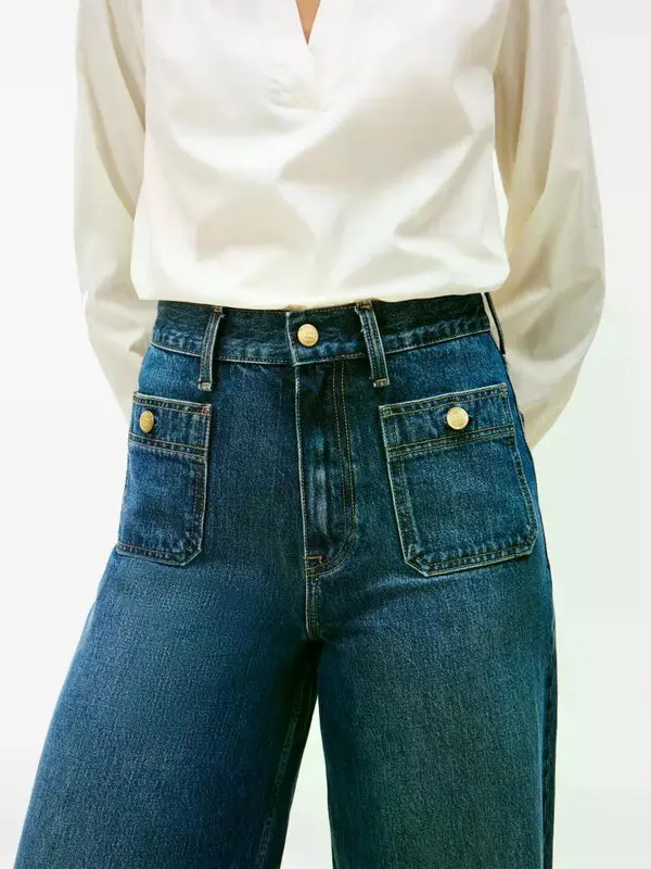 Tommy Hilfiger Wide Leg Pocket Jeans