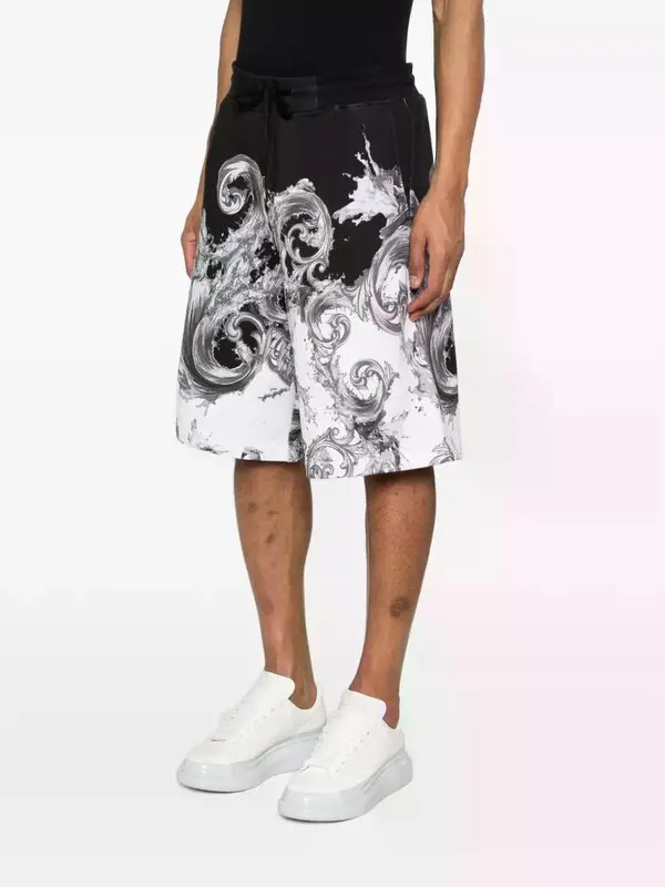 Versace Barocco-print Shorts
