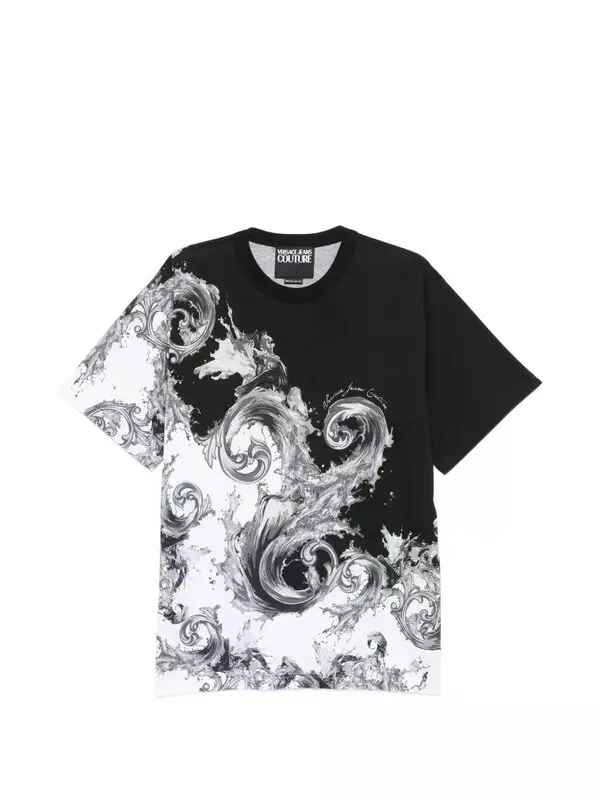 Versace Barocco-print T-shirt