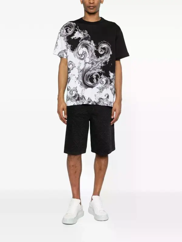 Versace Barocco-print T-shirt