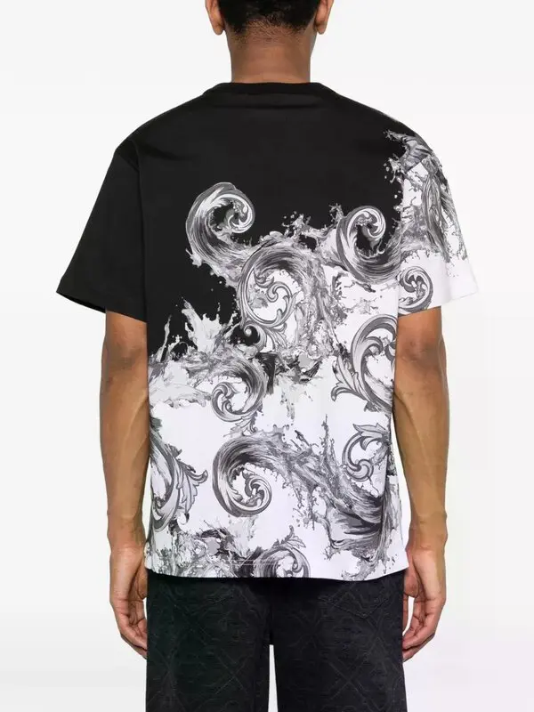 Versace Barocco-print T-shirt