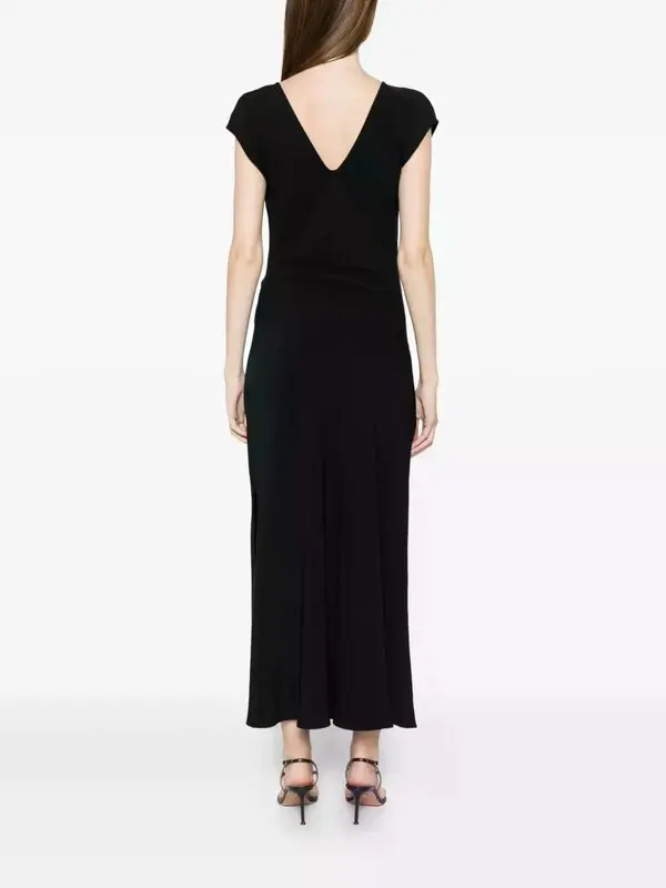 Imperial Belted Maxi Dress