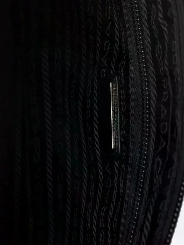 Prada Logo-detail Necessaire - Brown