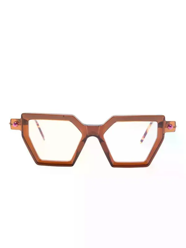KUBORAUM Geometric-frame Glasses