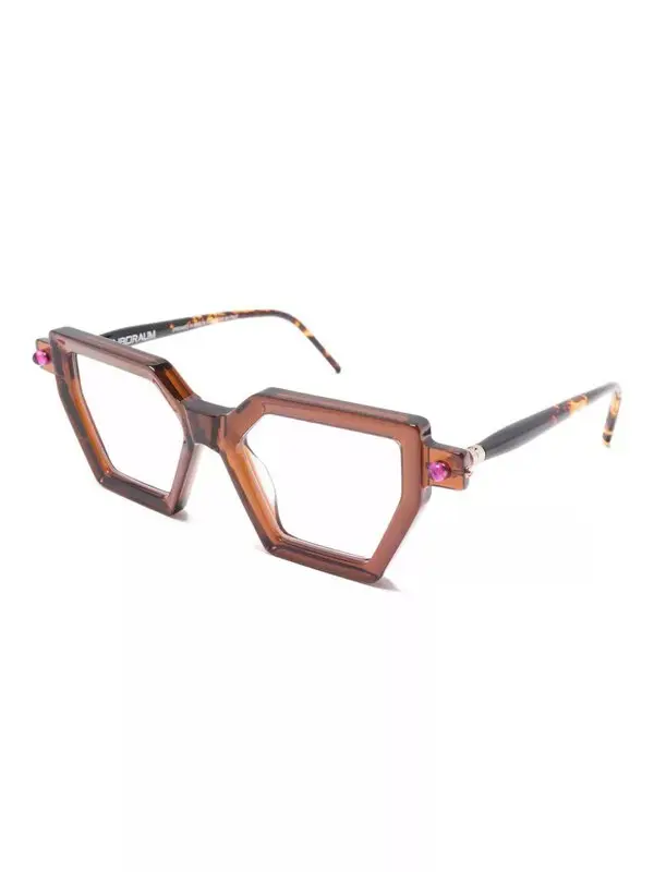 KUBORAUM Geometric-frame Glasses