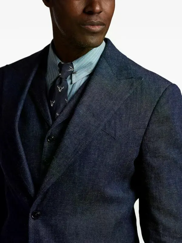 Ralph Lauren Long-sleeve Buttoned Blazer