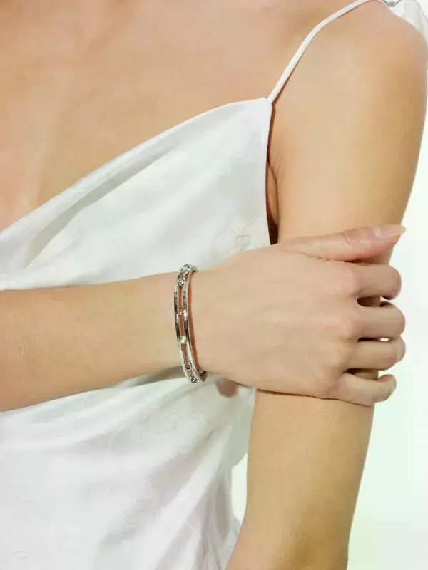 COACH Logo Crystal Bracelet