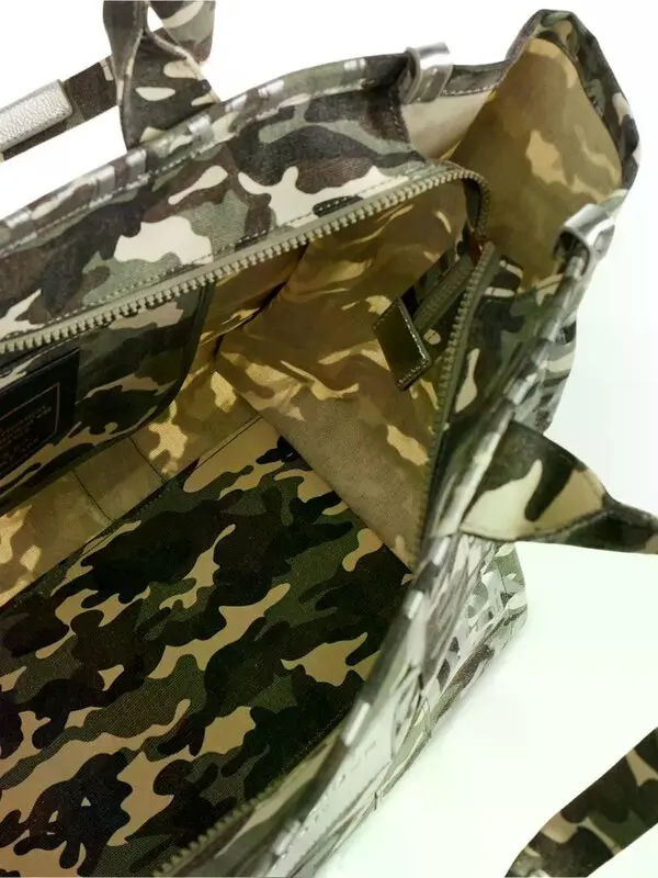 Kurt Geiger Camouflage-pattern Tote Bag - Green
