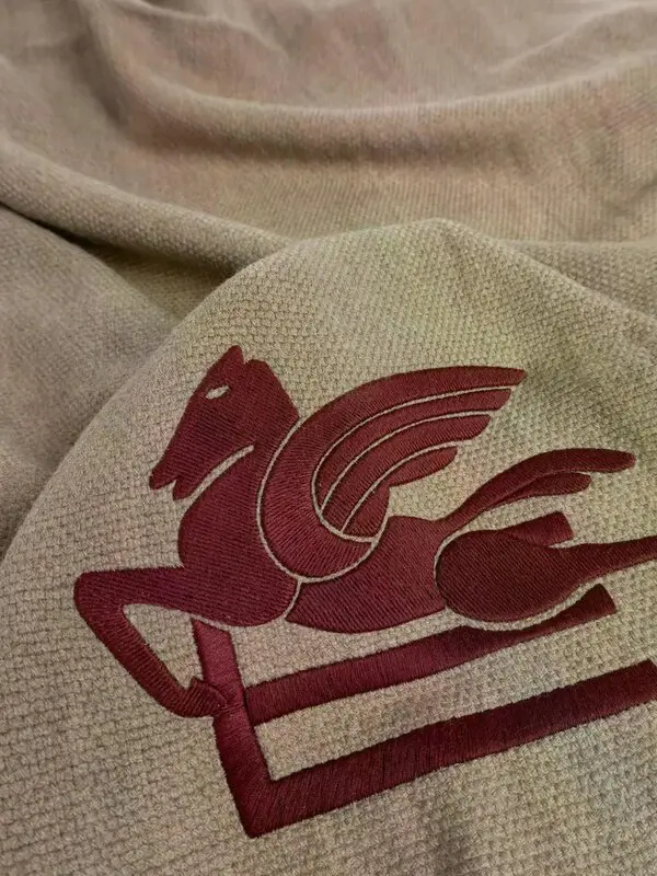 Etro Logo-embroidered Blanket