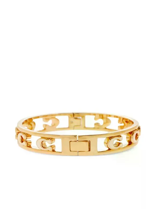 COACH Logo Bracelet - Gold
