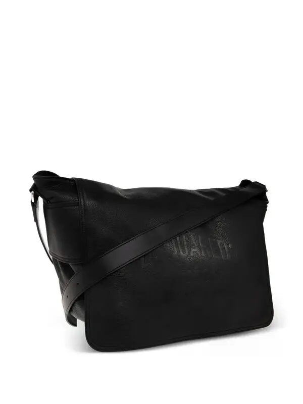 Dsquared2 Embossed Leather Tote Bag