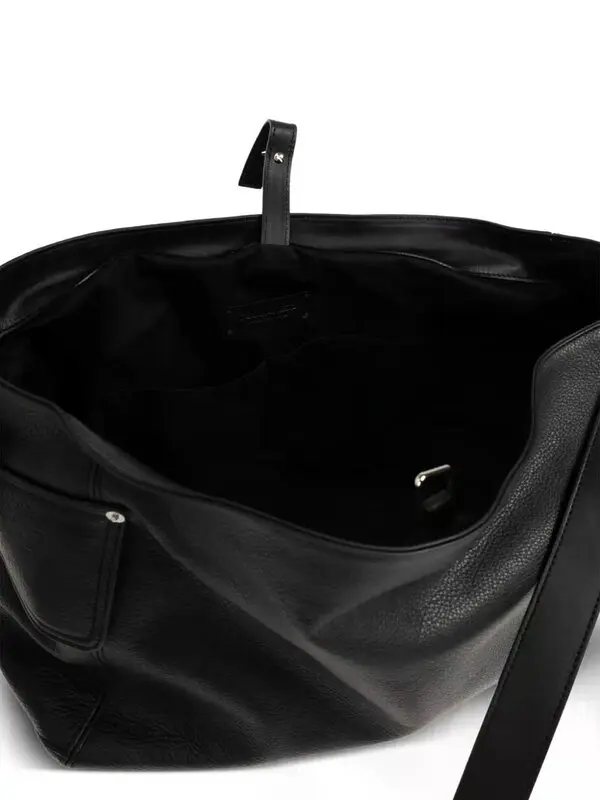 Dsquared2 Embossed Leather Tote Bag