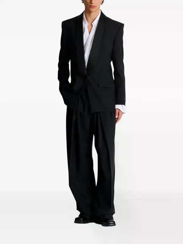 Balmain Long-sleeve Wrap Shirt