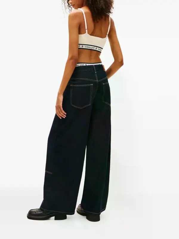 Tommy Hilfiger Paneled Straight-leg Trousers