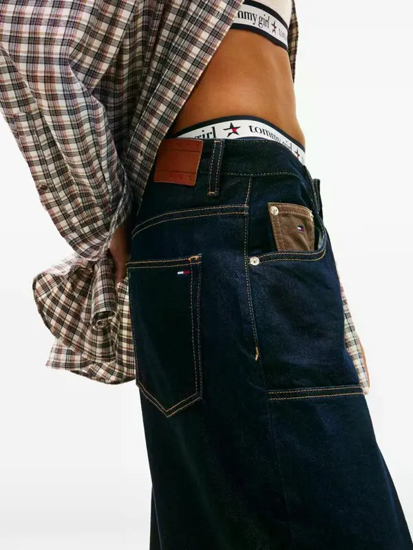 Tommy Hilfiger Paneled Straight-leg Trousers