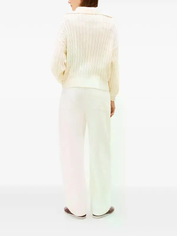 Tommy Hilfiger Cable-knit Zip-up Sweater