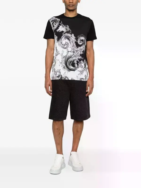 Versace Barocco-print T-shirt