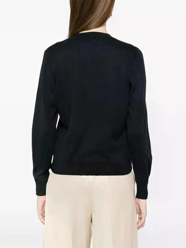 BEYOU V-neck Buttoned Cardigan