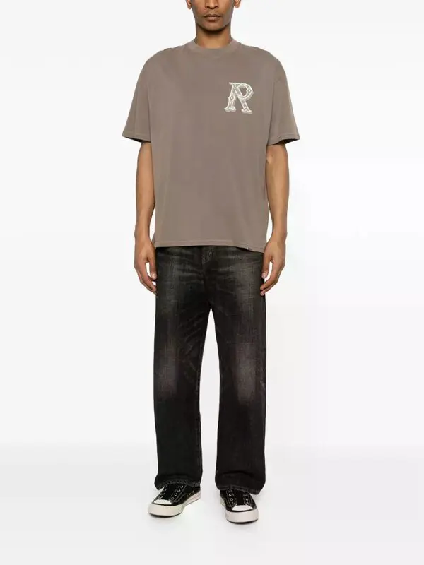 REPRESENT Logo-patch T-shirt