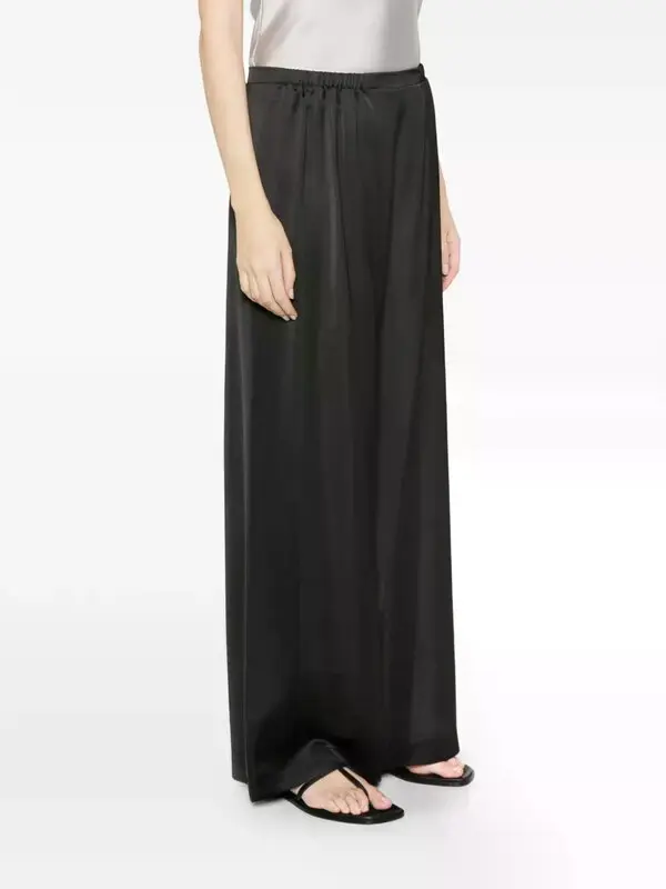 Imperial Elasticated Palazzo Pants - Black