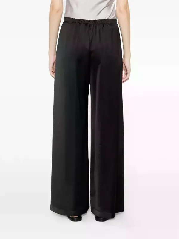 Imperial Elasticated Palazzo Pants - Black