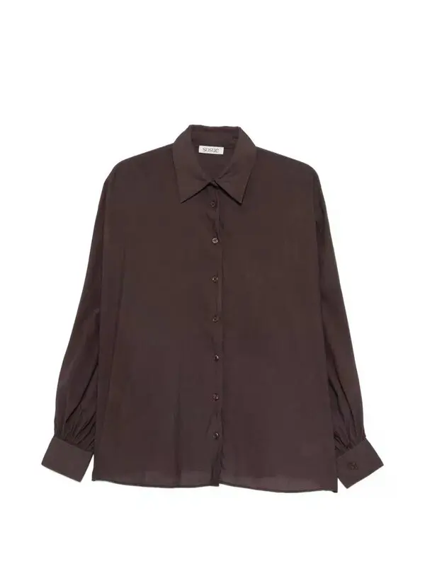 SOSUE Buttoned Shirt - Brown