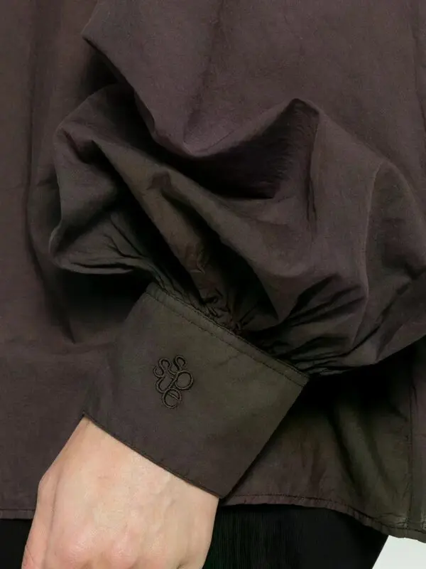 SOSUE Buttoned Shirt - Brown