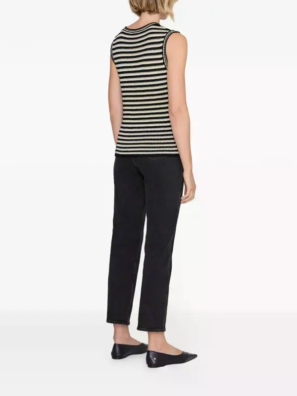 ANINE BING Lowen Striped Vest