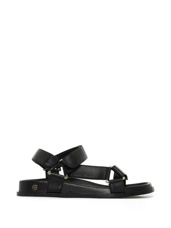 ANINE BING Jesse Touch-strap Sandals - Black